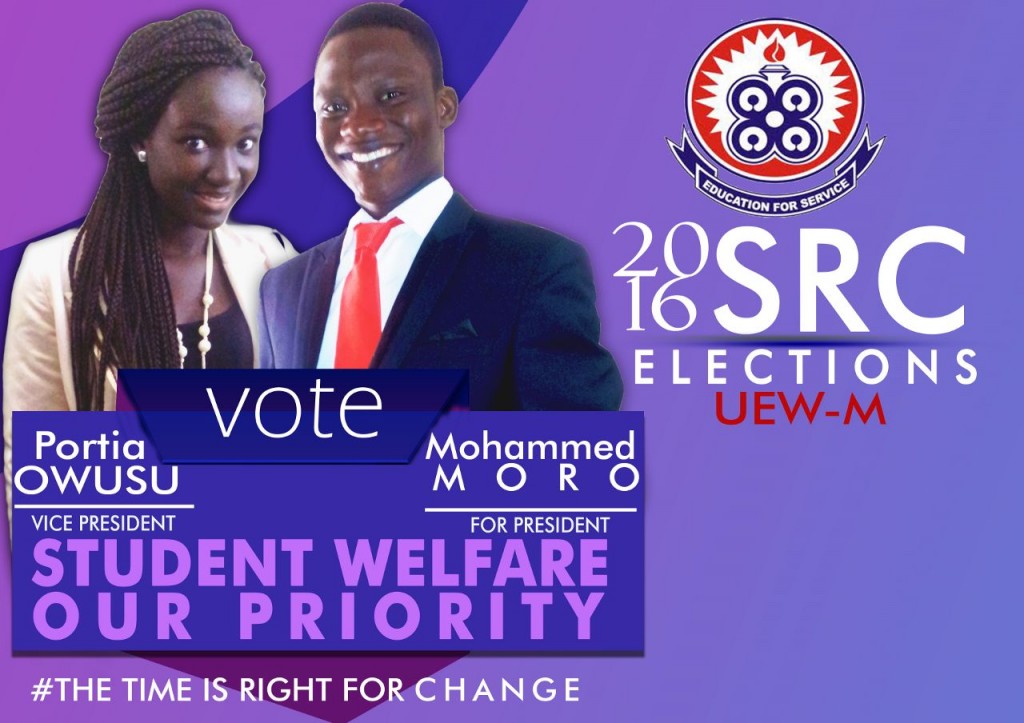 Poll predicts win for Moro Mohammed ahead of Wednesday’s UEW-M SRC ...
