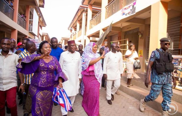 Second lady inspects Atonsu-Agogo market – Raw Gist