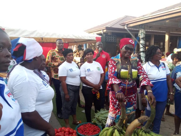Second lady inspects Atonsu-Agogo market – Raw Gist