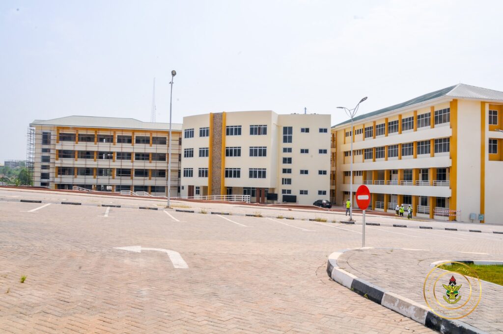 Management Inspect Ongoing Projects On KNUST Campus – Raw Gist