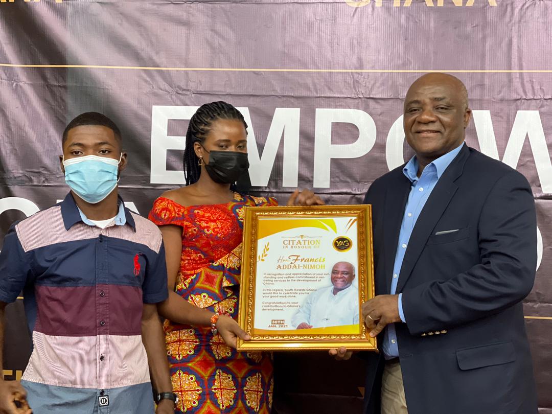 Group honors Addai-Nimo for outstanding contribution to development of ...