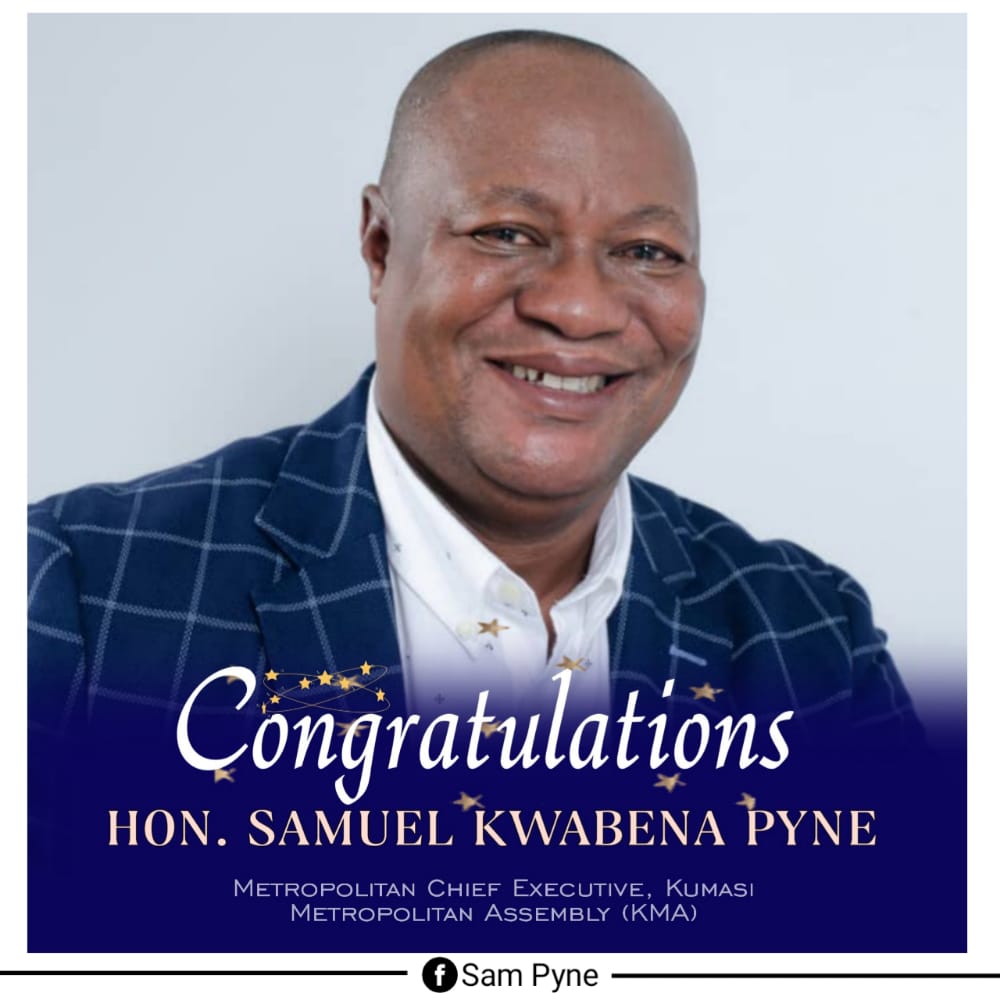 Sam Pyne sweeps 94.8% votes to become KMA boss – Raw Gist