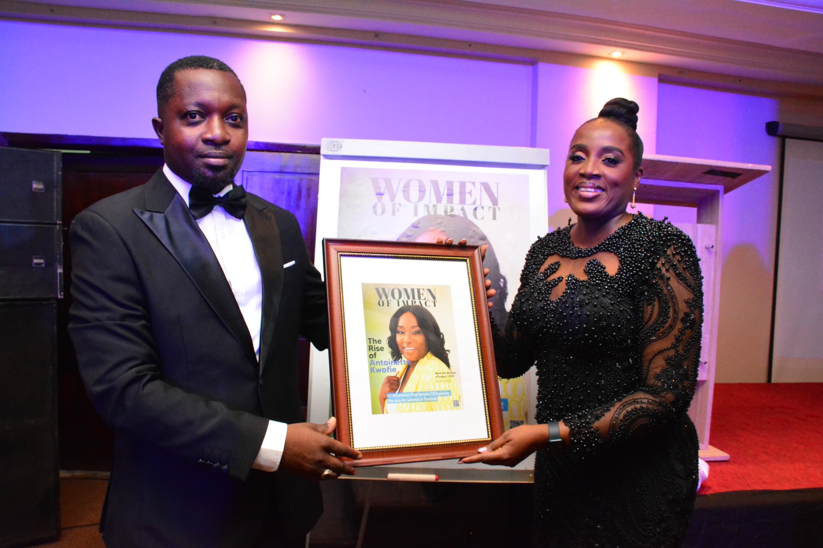 MTN Ghana’s CFO Antoinette Kwofie Honoured at the 2024 Women of Impact Awards – Raw Gist