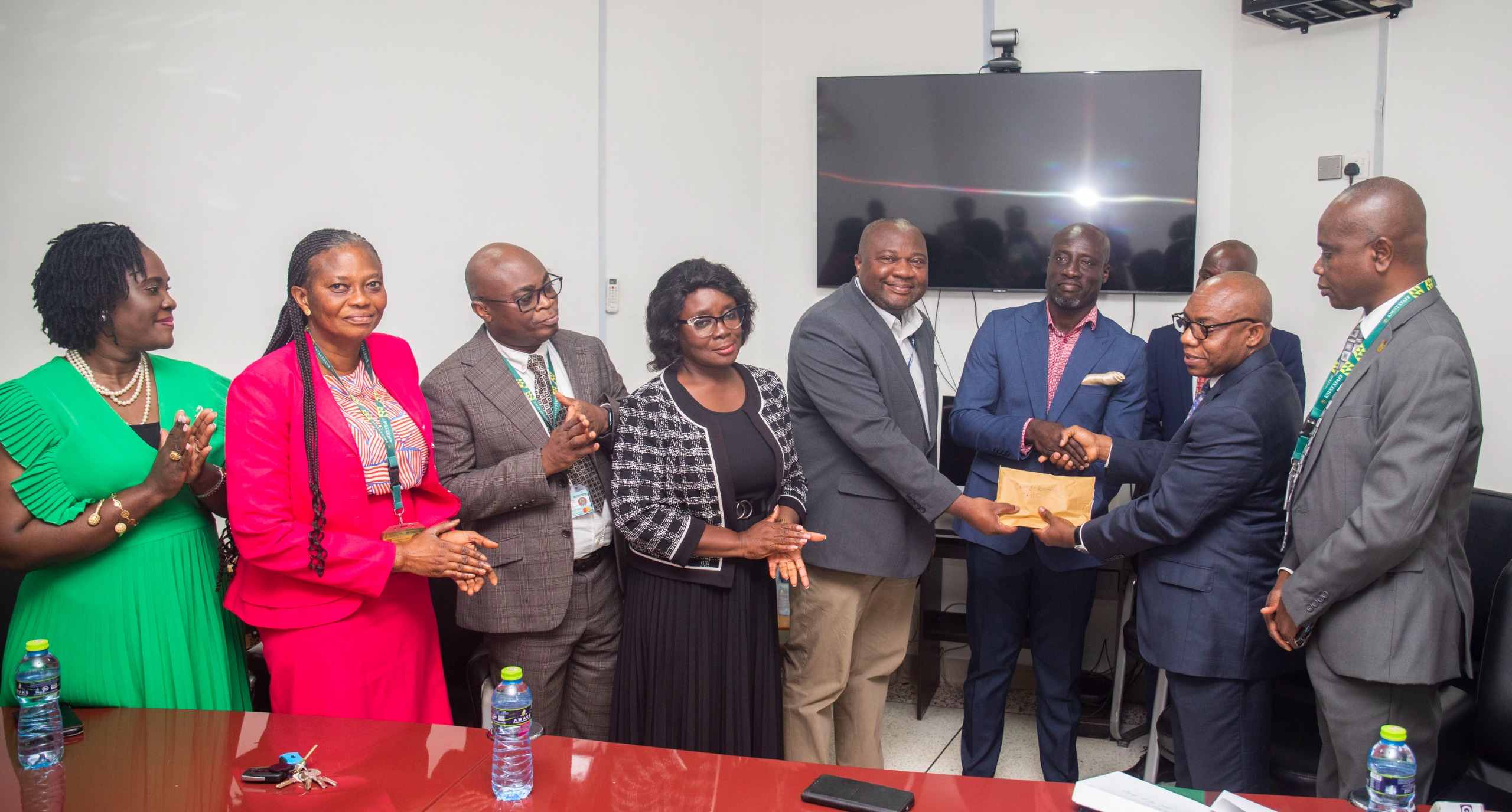 KNUST Management, Board Members of College of Health Sciences, Provost ...