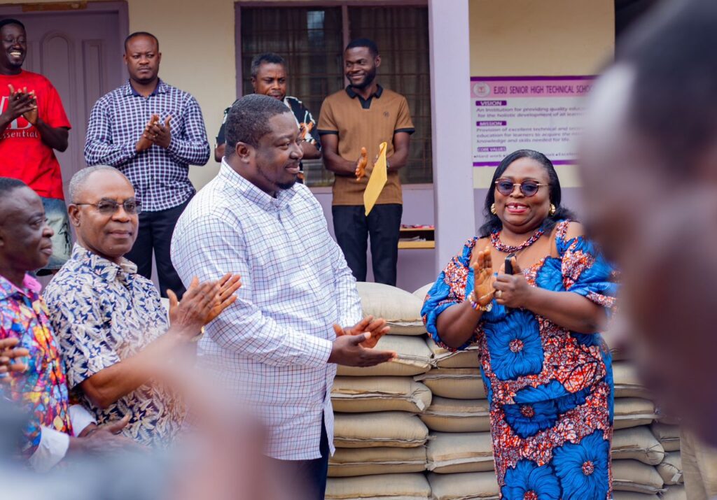 Ejisu Legislator Assists Secondary Technical School With 100 Bags of ...